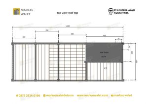 Kontraktor Rumah Walet Ukuran 4×6 - Markas Walet